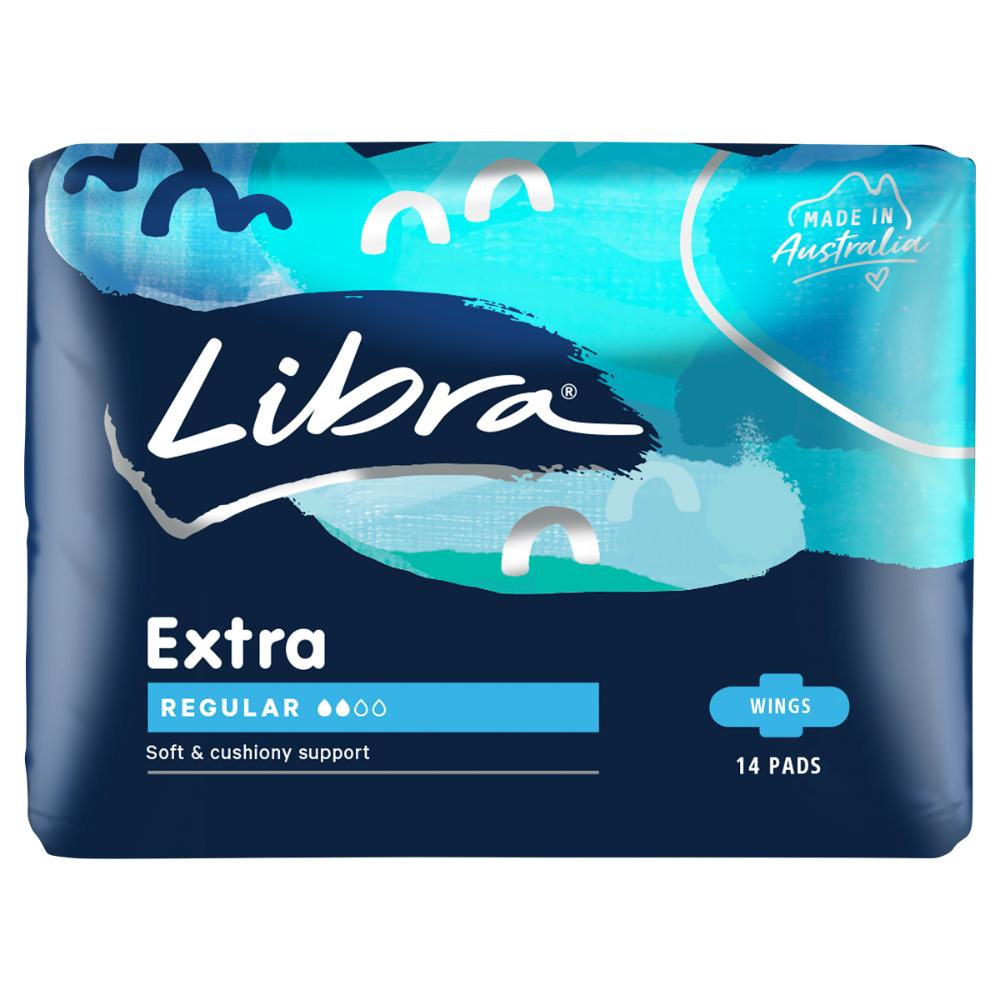 Libra Pad Extra Wings Regular 14pk – Unichem Pharmacy