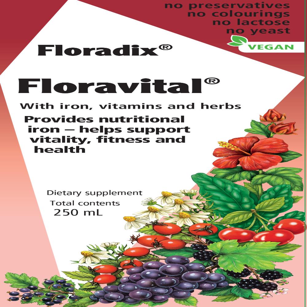Floradix Floravital Tonic 250ml – Unichem Pharmacy