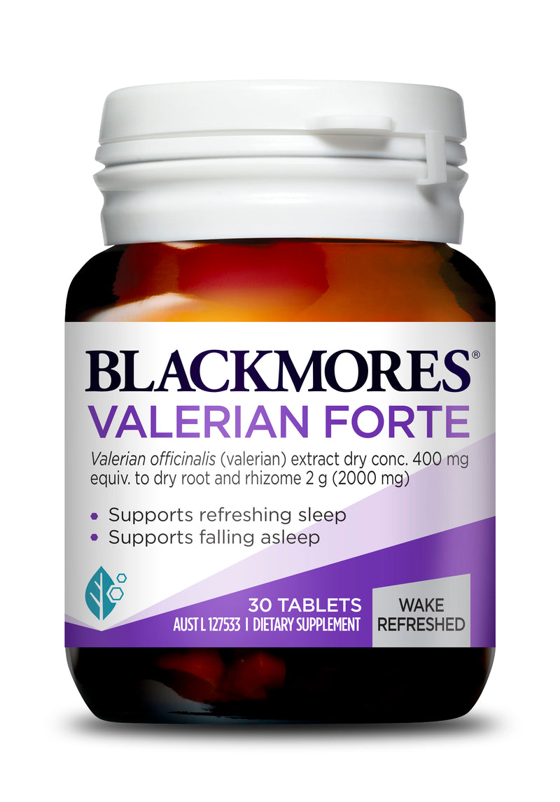 Blackmores Valerian Forte Tablets 30s – Unichem Pharmacy