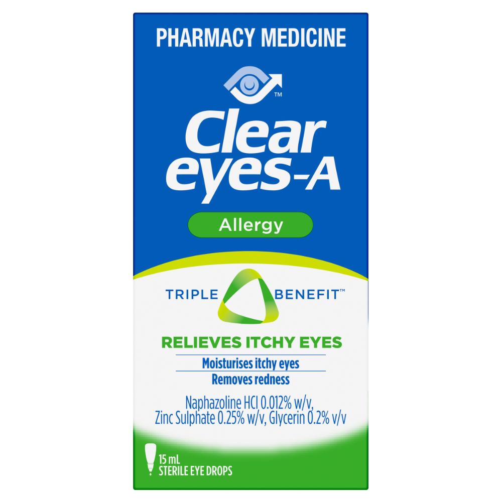 Clear Eyes Allergy Drops 15ml – Unichem Pharmacy