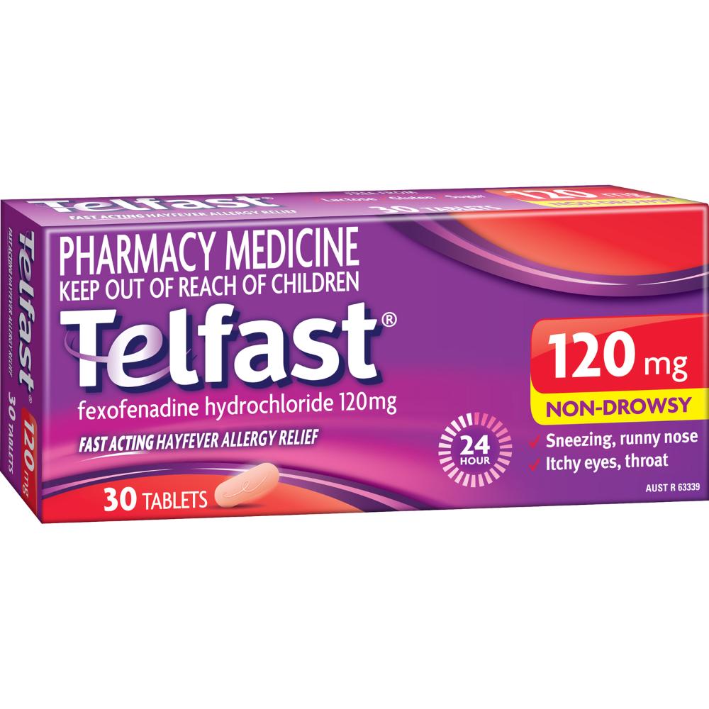 Telfast 20mg Tablets 30s – Unichem Pharmacy