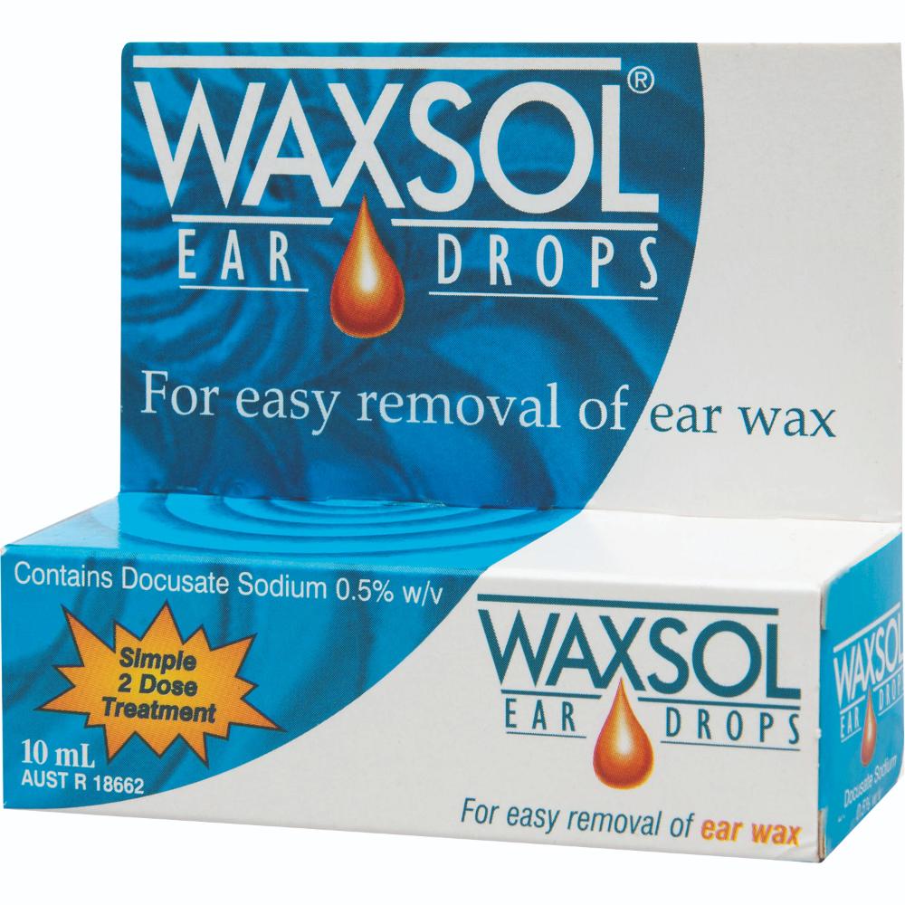 Waxsol Ear Drops 10ml – Unichem Pharmacy