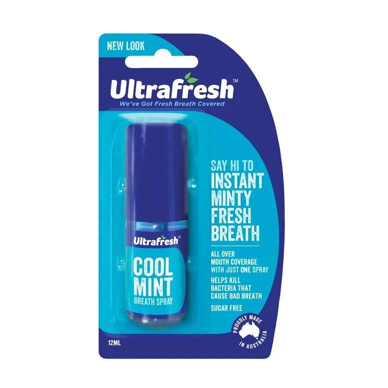 CHURCHDWIGHT Ultimate Fresh Breathspray Cool 12ml – Unichem Pharmacy