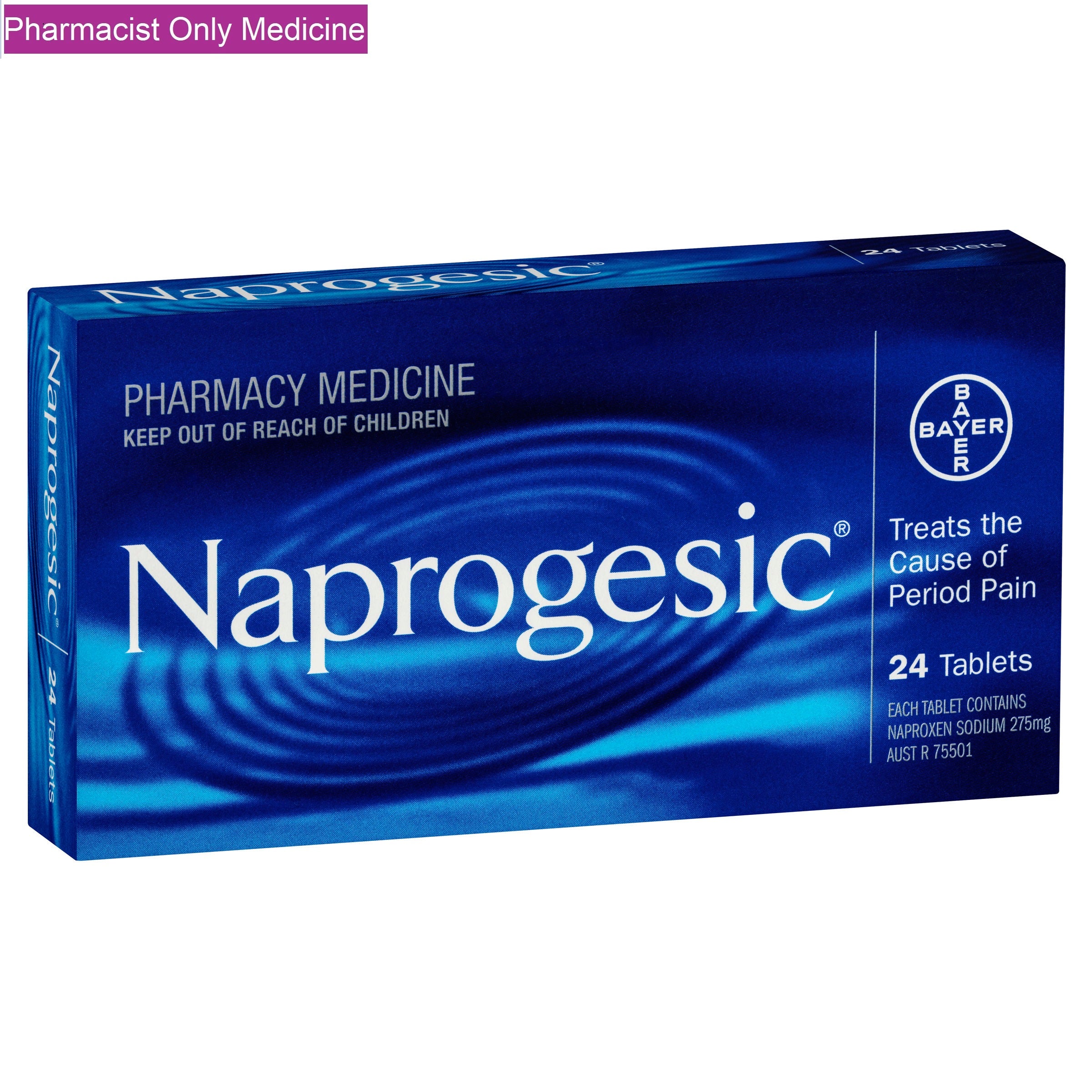 Naprogesic 275mg 24s (PHARMACIST ONLY MEDICINE) – Unichem Pharmacy
