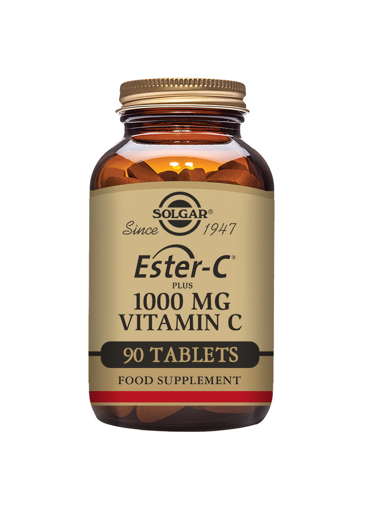 Solgar Ester-C Plus 1000mg Tablets 90s – Unichem Pharmacy