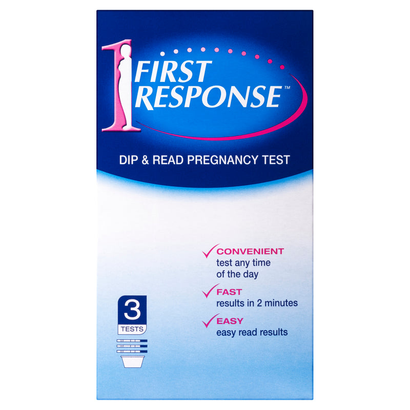 First Response Pregnancy Test 3pk – Unichem Pharmacy