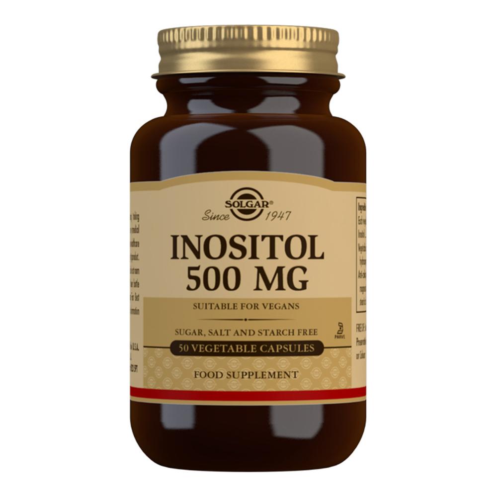 Solgar Inositol 500mg Vegetable Capsules 50s – Unichem Pharmacy