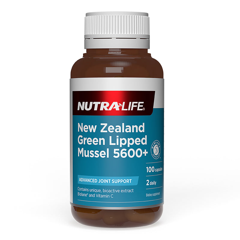 Nutra-Life NZ Green Lipped Mussel 5600 Capsules 100s – Unichem Pharmacy