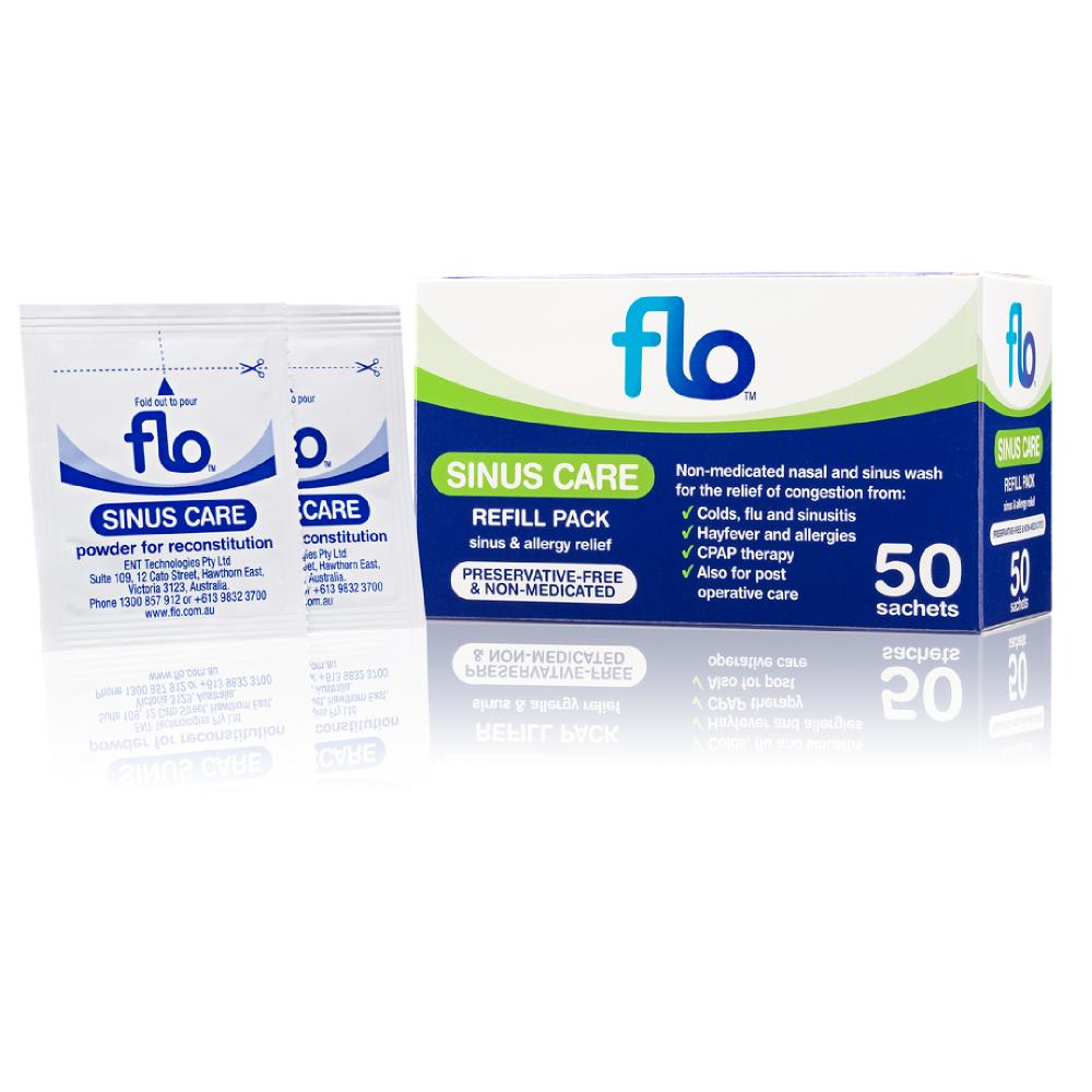 Flo Sinus Care Sachet Refill 50pk – Unichem Pharmacy