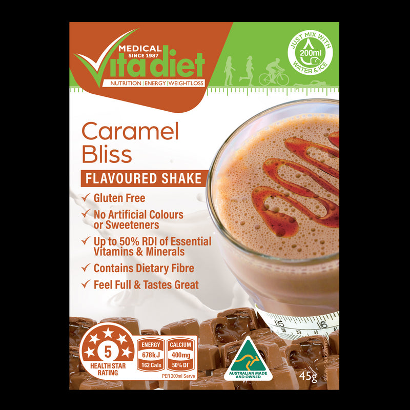 Vita Diet Caramel Bliss Shake Single – Unichem Pharmacy