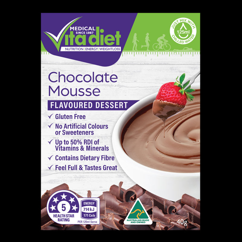 Vita Diet Chocolate Mousse Dessert Single – Unichem Pharmacy
