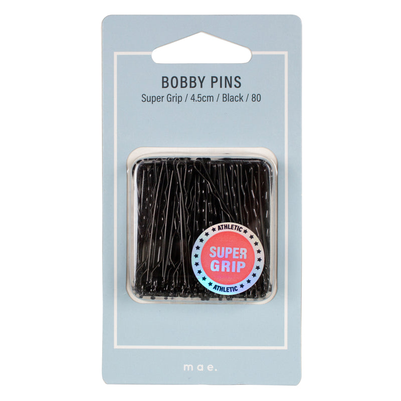 Mae Bobby Pin SG 4.5cm Black 80pk – Unichem Pharmacy