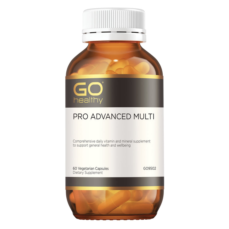 GO Healthy PRO Advanced Multi VegeCapsules 60s – Unichem Pharmacy