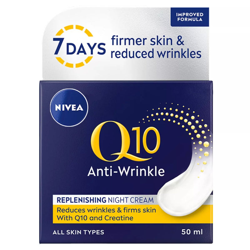 Nivea Q10 Power Night Cream 50ml – Unichem Pharmacy