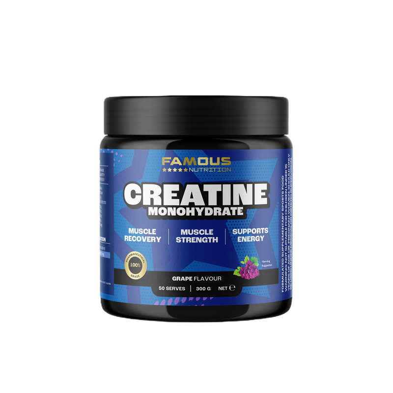 Famous Nutrition Creatine Grape 300g – Unichem Pharmacy