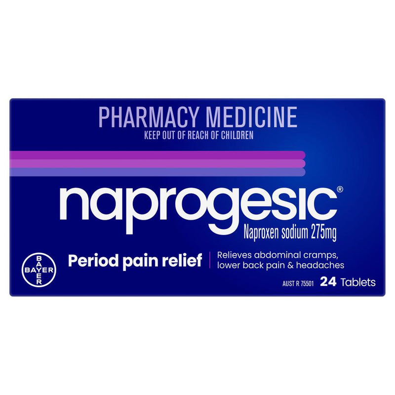 Naprogesic Tabs 275mg 24s – Unichem Pharmacy