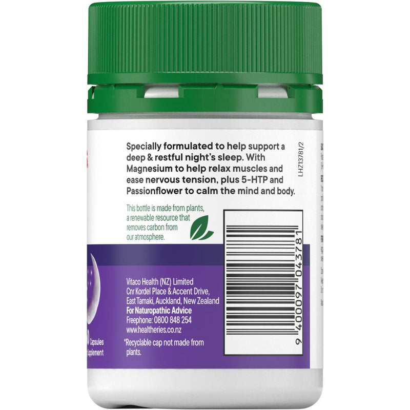 Healtheries Magnesium Deep Sleep with 5HTP Caps 60s – Unichem Pharmacy