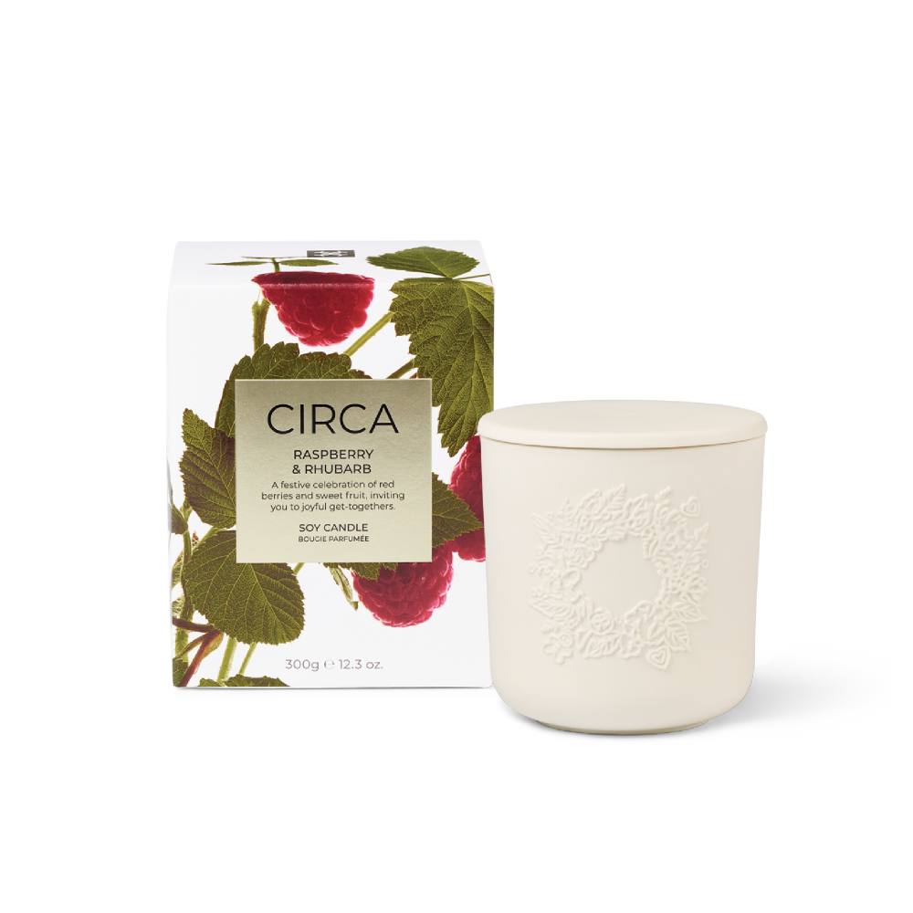 Circa Candle Raspberry & Rhubarb 300g – Unichem Pharmacy