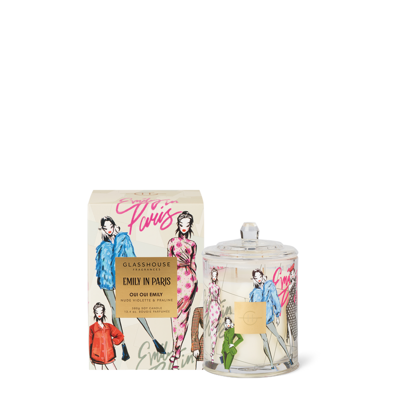 Glasshouse Candle Emily in Paris - Oui Oui Emily 380g – Unichem Pharmacy