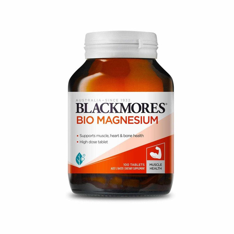 Blackmores Bio Magnesium Tablets 100s – Unichem Pharmacy