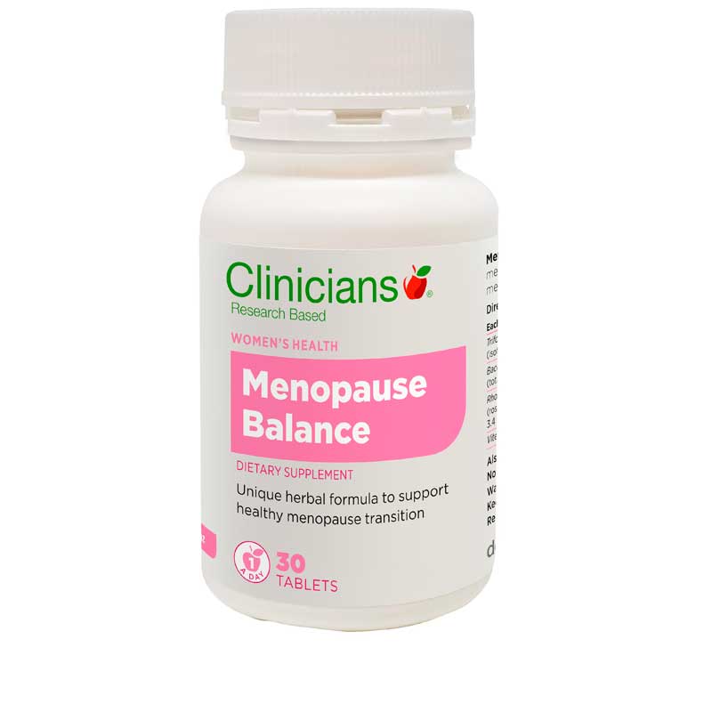 Clinicians Menopause Balance Capsules 30s – Unichem Pharmacy