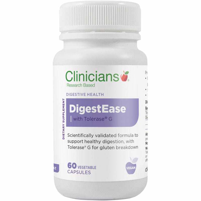 Clinicians Digestease +Tolerase Vege Capsules 60s – Unichem Pharmacy