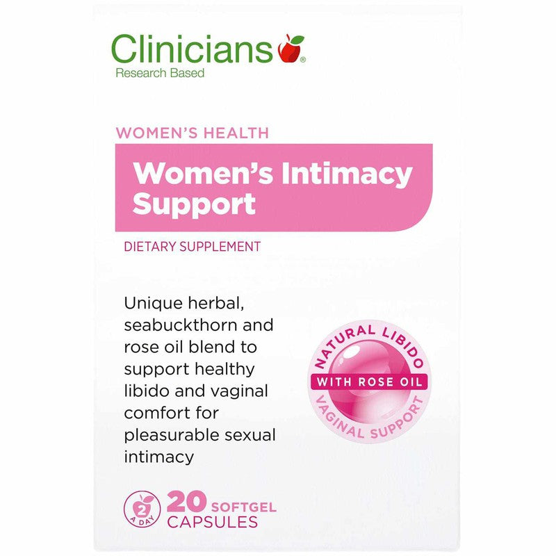 Clinicians Women's Intimacy Support Capsules 20s – Unichem Pharmacy