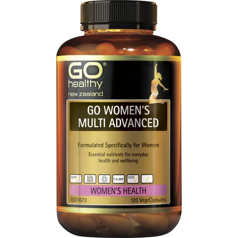 GO Healthy GO Women's Multi Advanced VegeCapsules 120s – Unichem Pharmacy