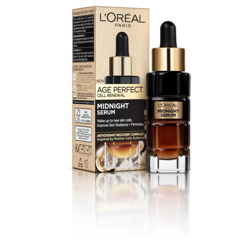 L'Oréal Paris Age Perfect Cell Renewal Midnight Serum 30ml – Unichem ...