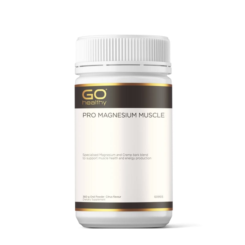 GO Healthy PRO Magnesium Muscle Powder 360g – Unichem Pharmacy